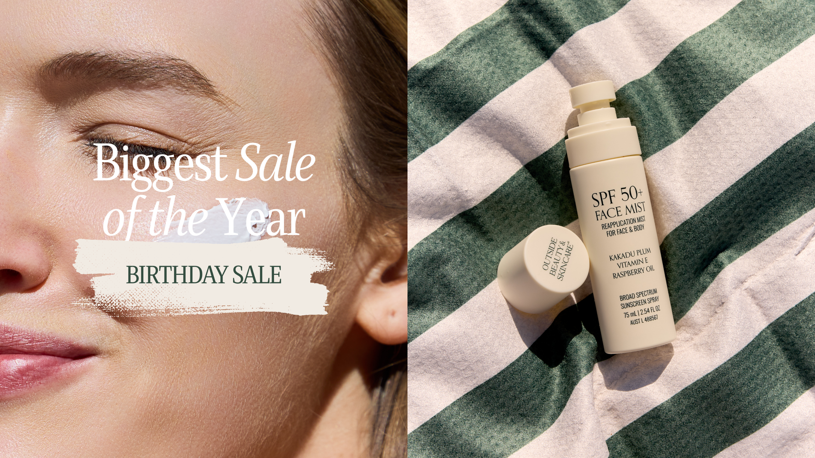 Outside Beauty & Skincare® | SPF's "quiet luxury" brand